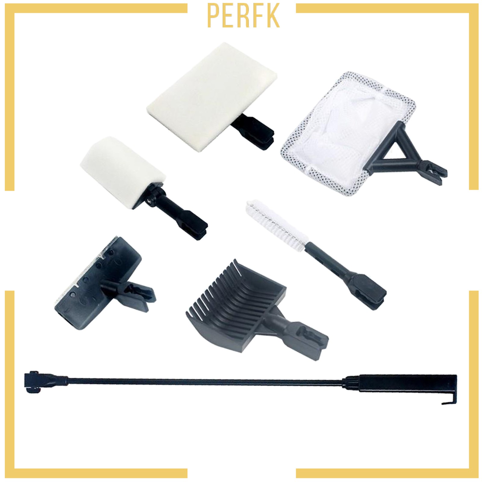 [PERFK] Aquarium Fishing Tank Cleaning Tools Set Magnetic Cleaner Algae ...