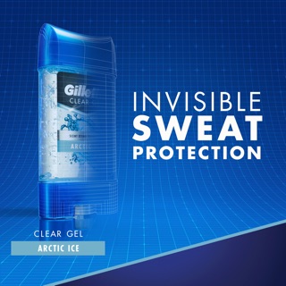 Gillette Arctic Ice Clear Gel Men's Antiperspirant and Deodorant 3.8 oz(107g) | Shopee Thailand