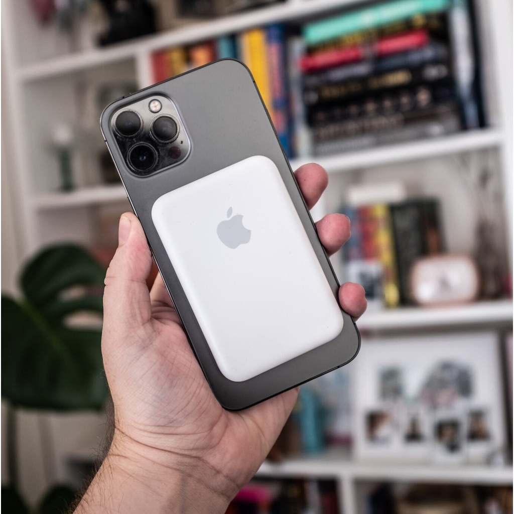 Portable Magnetic Wireless Charger Power Bank External Battery Pack For ...