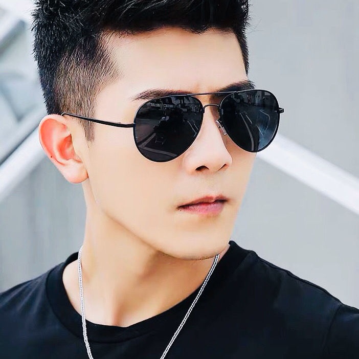 LIOUMO Aluminum Magnesium Photochromic Pilot Sunglasses Men Polarized ...