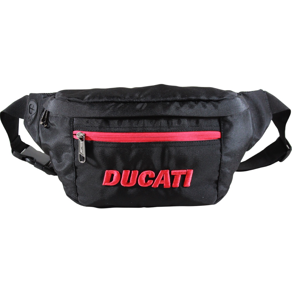 DUCATI Waist Bag กระเป๋าดูคาติ DCT49 169 สีดำ - ducati_bag_officialshop - ThaiPick