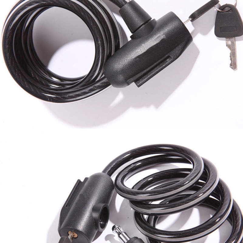 Bicycle Lock Anti-theft Mountain Bike 5 Digit Code Lock Steel Cable ...