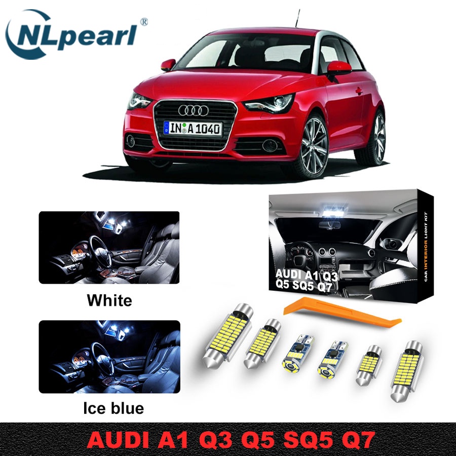หลอดไฟ LED อุปกรณ์เสริมสําหรับ Audi Q3 Q5 SQ5 Q7 T10 W5W 168 T15 T20 1157 1156 - nlpearl.th ...