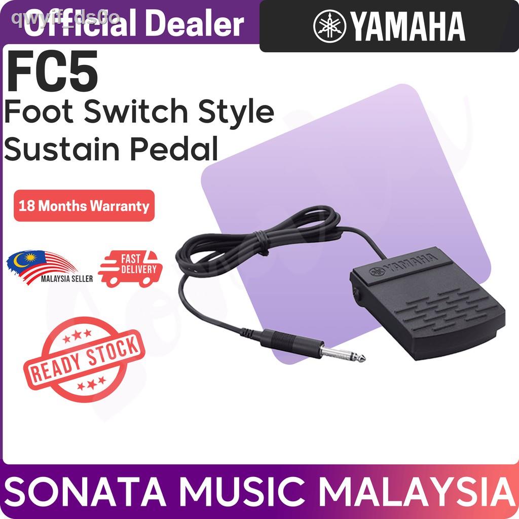 ☁ Yamaha FC5 Foot Switch Square Style Sustain Pedal (FC-5 / FC 5 ) | Shopee Thailand