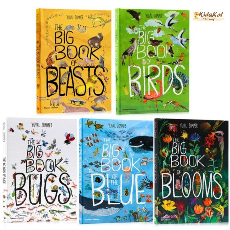 (พร้อมส่ง) The Big Book sets by Yuval Zommer หนังสือภาพขนาดใหญ่ ...