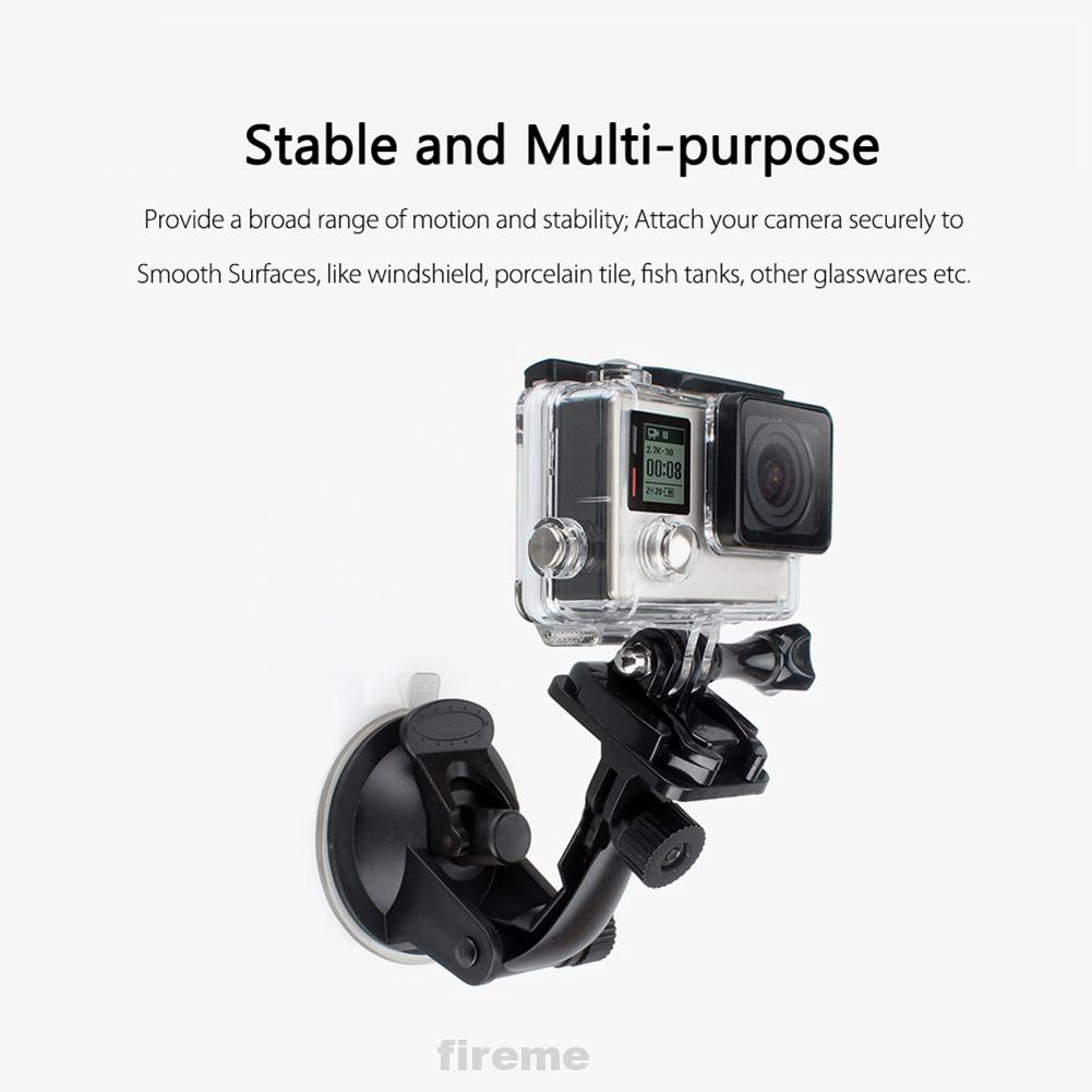 Holder Adjustable Accessories Windshield Lock Buckle For GoPro Hero5/4/ ...