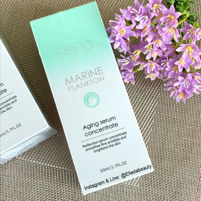 ใหม่ล่าสุด!! Sena Marine Plankton Aging Serum | Shopee Thailand