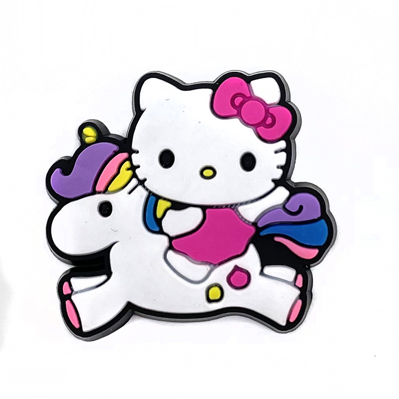 Sanrio ตัวติดรองเท้า ลายการ์ตูน Melody Yugui dog Kulomi Hello kitty ...