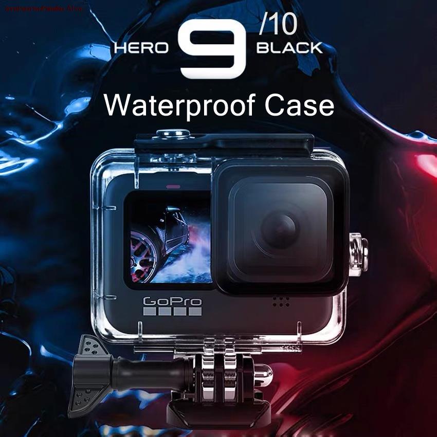 พร้อมส่งในไทยกล่องกันน้ำ Waterproof Case for GoPro Hero 910 Black 60M Underwater Housing With ...