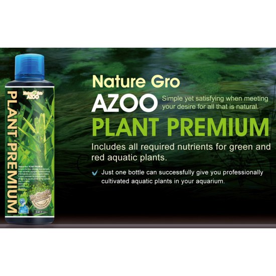 AZOO PLANT PREMIUM 120 ml.250 ml บำรุงไม้น้ำ ใช้ได้ทั้งไม้น้ำ สีเขียว ...