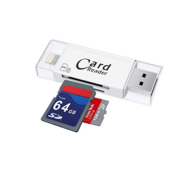 iDragon(5) การ์ดรีดเดอร์ SD Card Reader iUSB Pro USB TF Card Reader ...