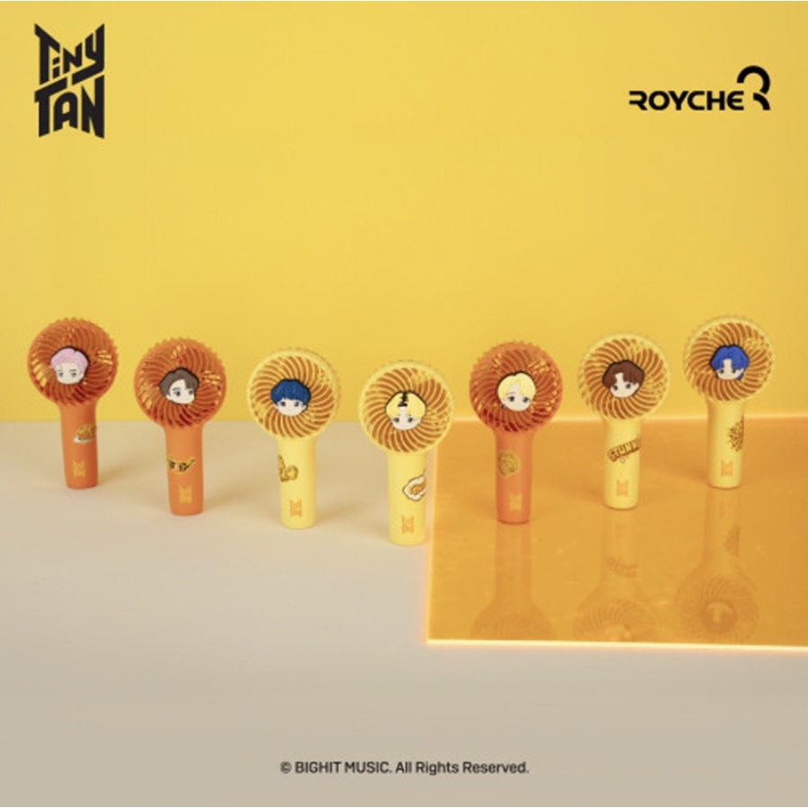 BTS TinyTan พร้อมส่ง พัดลม มือถือ พกพา มีสายคล้องมือ Butter Portable ...