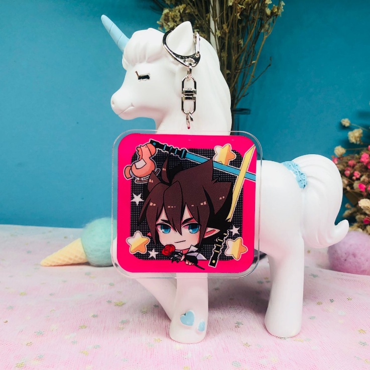 อะนิเมะอุปกรณ์ต่อพ่วง Bump World พวงกุญแจ Leishi Greg Camille ...