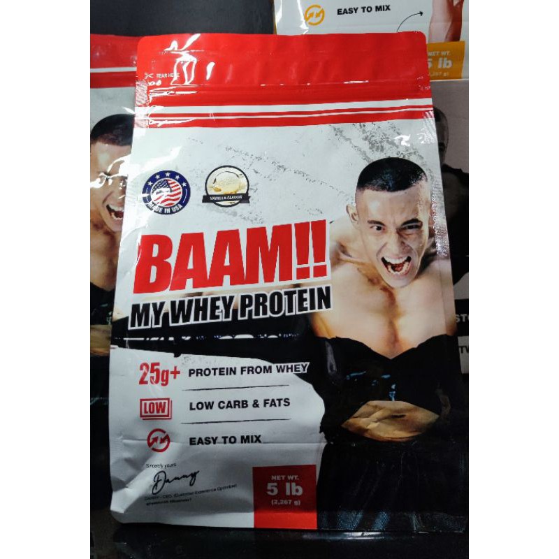 BAAM!! MY WHEY Protein Thai Series ขนาด 5LB หรือ 2.27 กิโลกรัม เพิ่ม ...