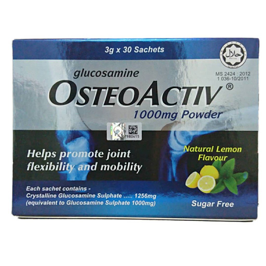 e5M2 (RM39.99 after cashback) Glucosamine OsteoActiv 1000mg powder ...