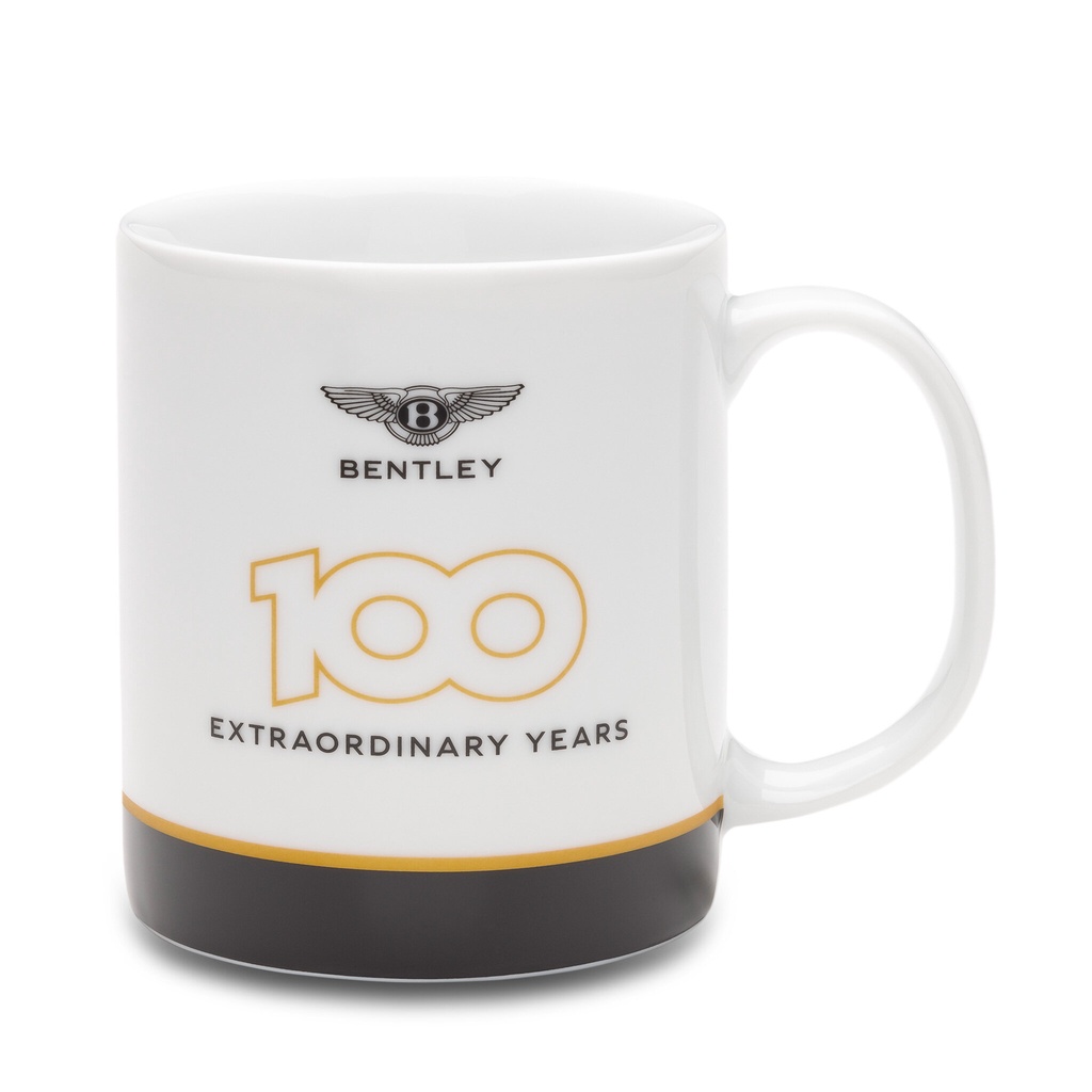 Bentley '100 extraordinary years' logo Mug | Shopee Thailand
