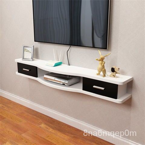 〖Featured Sale〗 Wall Storage Rack Simple Modern Living Room Set-Top Box ...