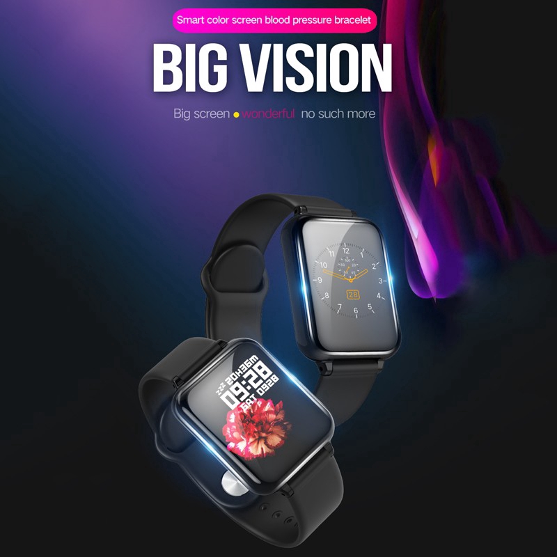 B57 1.3 Color Screen Smart Watch Waterproof Sports Smartwatch Heart ...