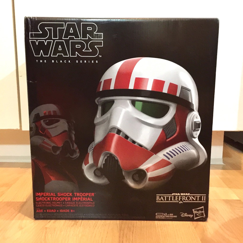 Hasbro Star Wars The Black Series Imperial Shock Trooper Helmet 1:1 ...