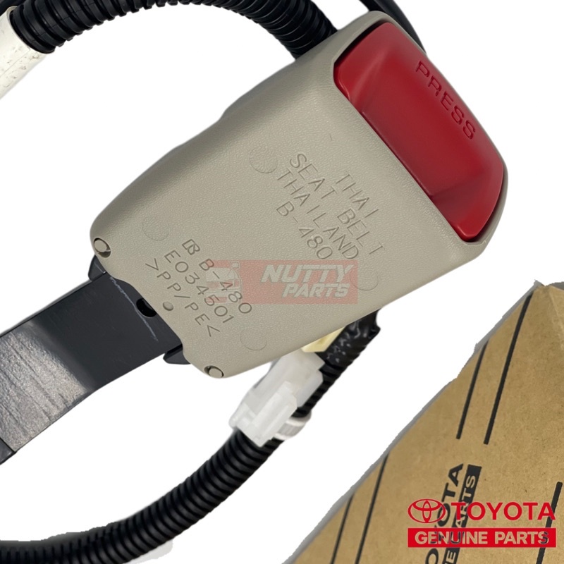 อะไหล่แท้ ! ตัวล็อคเบลท์ ตัวล็อคเซฟตี้เบลท์ COROLLA ALTIS ปี 08-14 ...