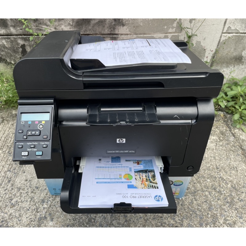 Printer Laserjet m175nw color print copy scan wifi ...