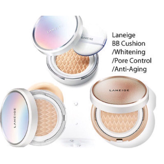 (ของแท้/พร้อมส่ง) ล็อตผลิตใหม่ค่ะ Laneige BB Cushion Whitening/Pore ...