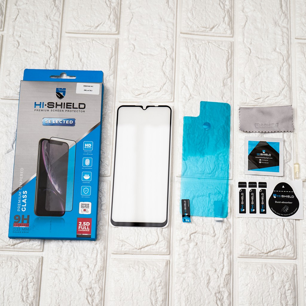 ส่งฟรีHI-SHIELD Selected ฟิล์มกระจก Redmi Full Coverage 2.5D - hishieldofficialshop - ThaiPick