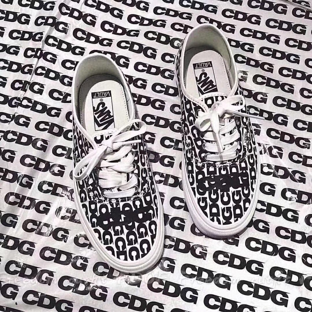 Vans Authentic CDG Logo Kawakubo Rei Vance Joint Limited Vulcanized ...