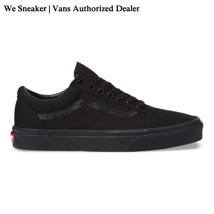 VANS Old Skool - Black/Black การันตีของแท้ 100% by WeSneaker.com : VANS Authorized Online Dealer ...