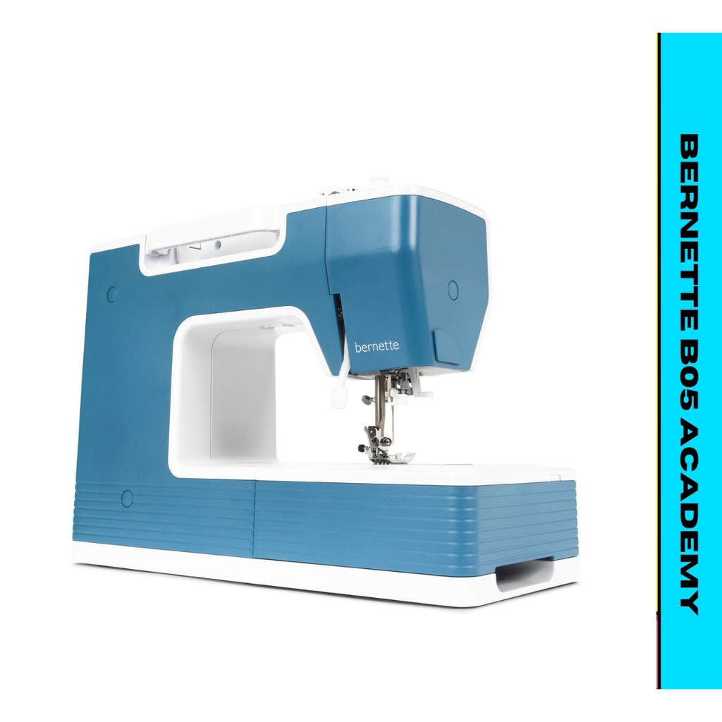 bernette จักรเย็บผ้าแบรนด์สวิส รุ่น b05 Academy 30 ลาย สนเข็มทำรังดุม ...