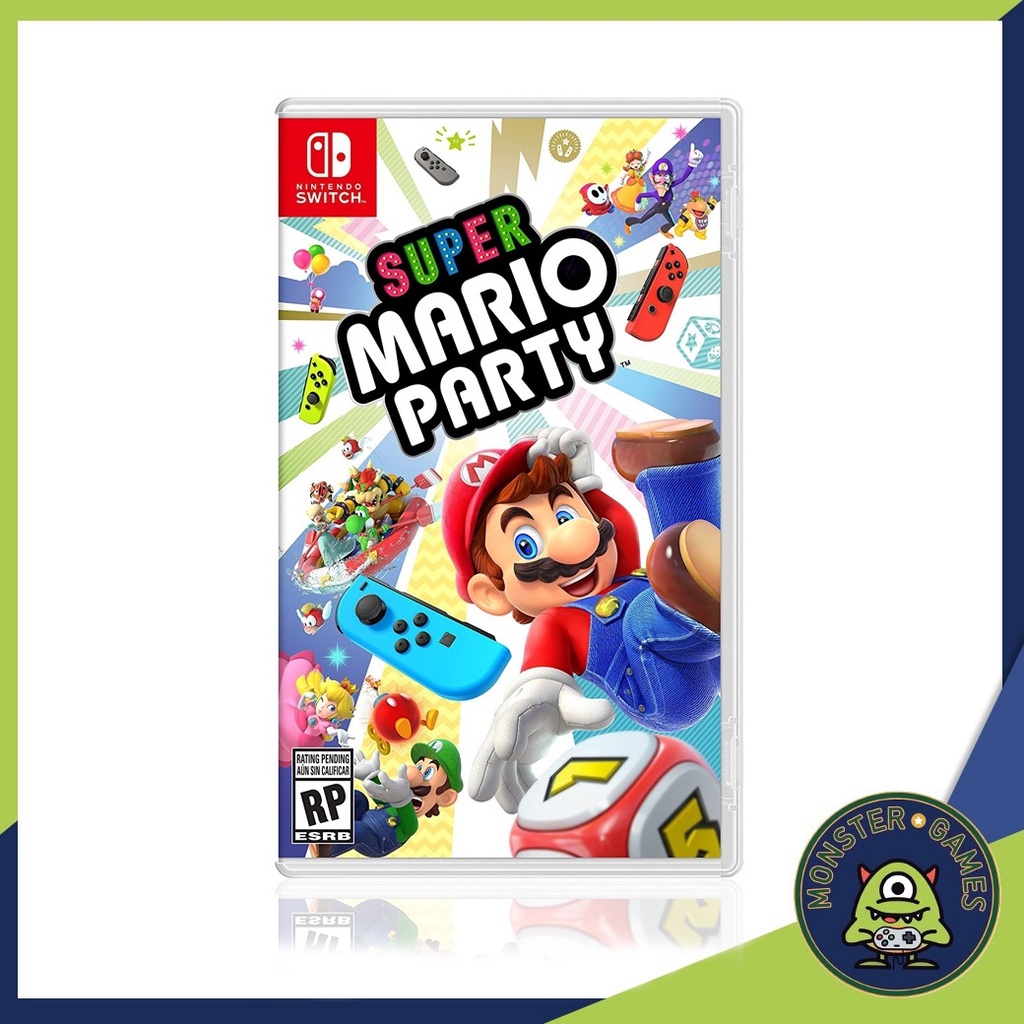 Super Mario Party Nintendo Switch Game แผ่นแท้มือ1!!!!! (Mario Party ...