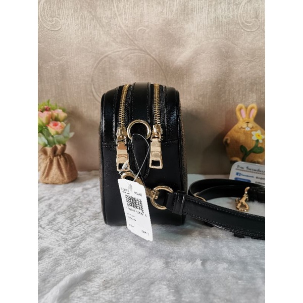 COACH F68168 JES CROSSBODY IN SIGNATURE CANVAS BROWNBLACKLIGHT GOLD ...