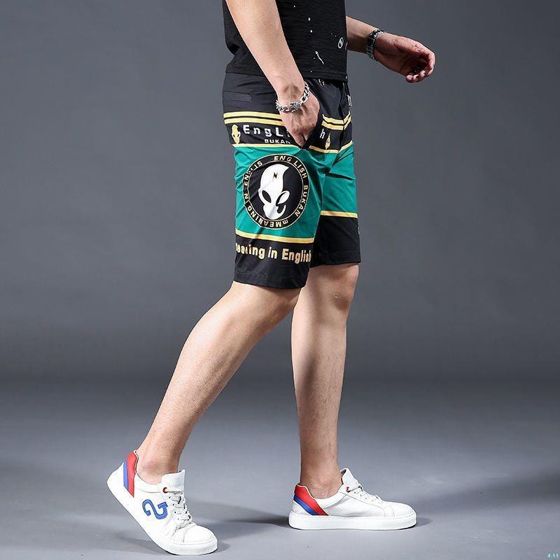 กางเกงลําลองพิมพ์ลายเอเลี่ยนสําหรับผู้ชาย 149 DnUK - 3chue6fcpv - ThaiPick