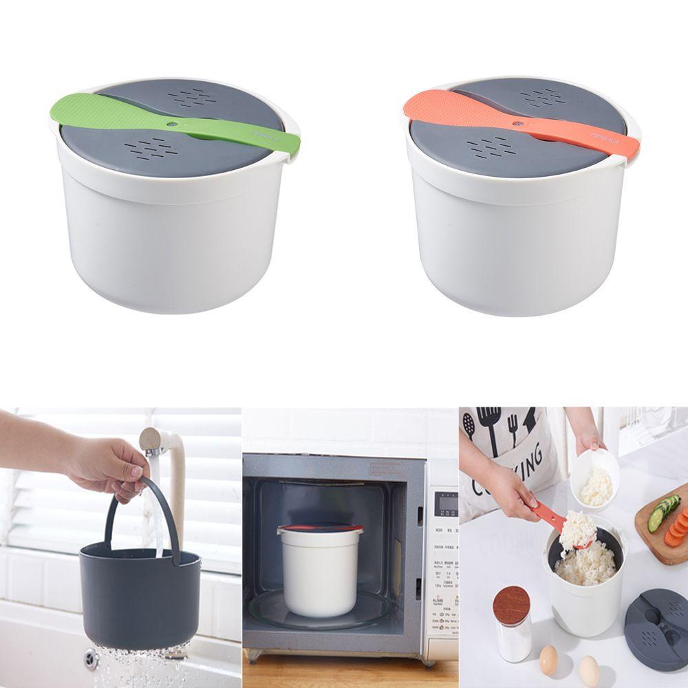 SIMPLE Creative Microwave Rice Cooker Home Food Container Vegetable ...
