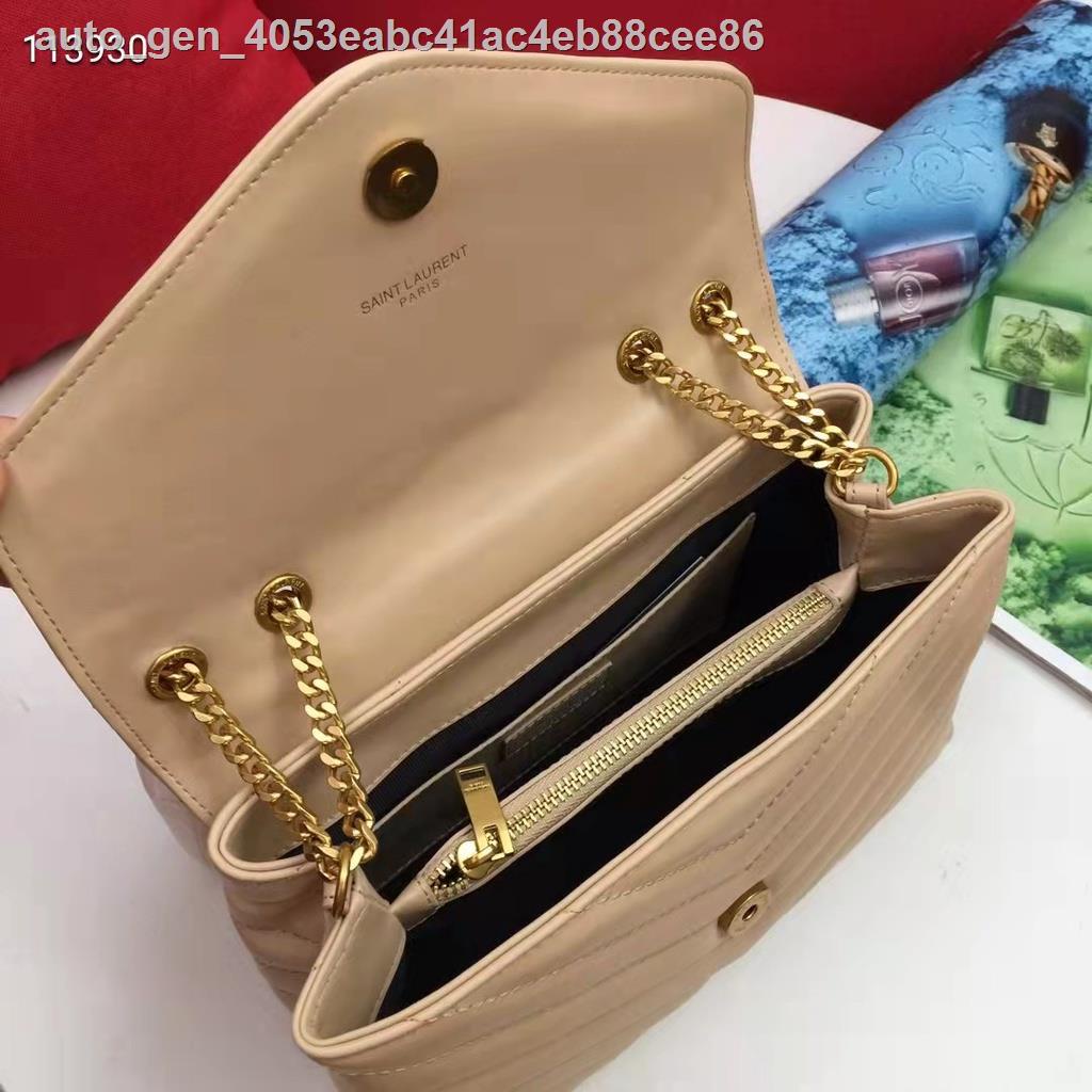 YSL Original Saint Laurent Leather Women s Shoulder Bag 100 ...