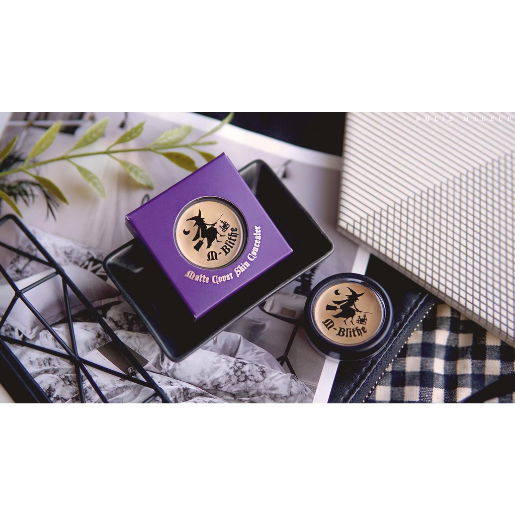 M-Blithe SET เอาอยู่ เพิ่มความกระจ่างใส เน้นปกปิด คุมมันกันแดด คอนซิลเลอร์ 01 02 ของแท้ 100ล็อต ...