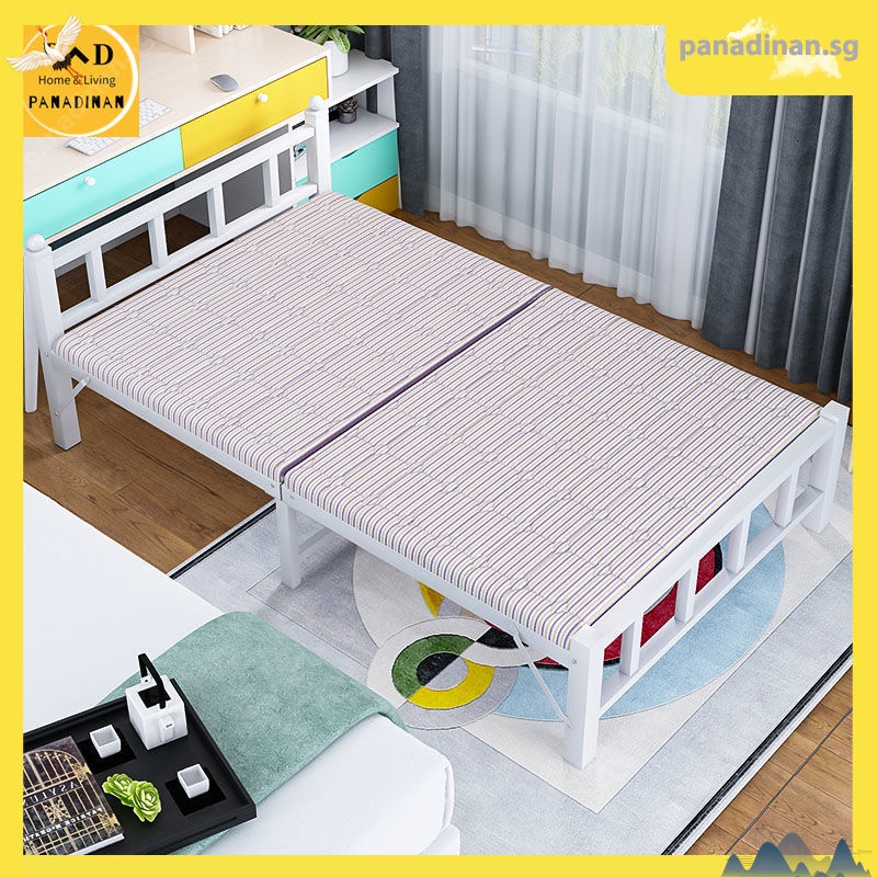 newFoldable Bed Single Family Lunch Break Office Nap Simple Bed Double ...