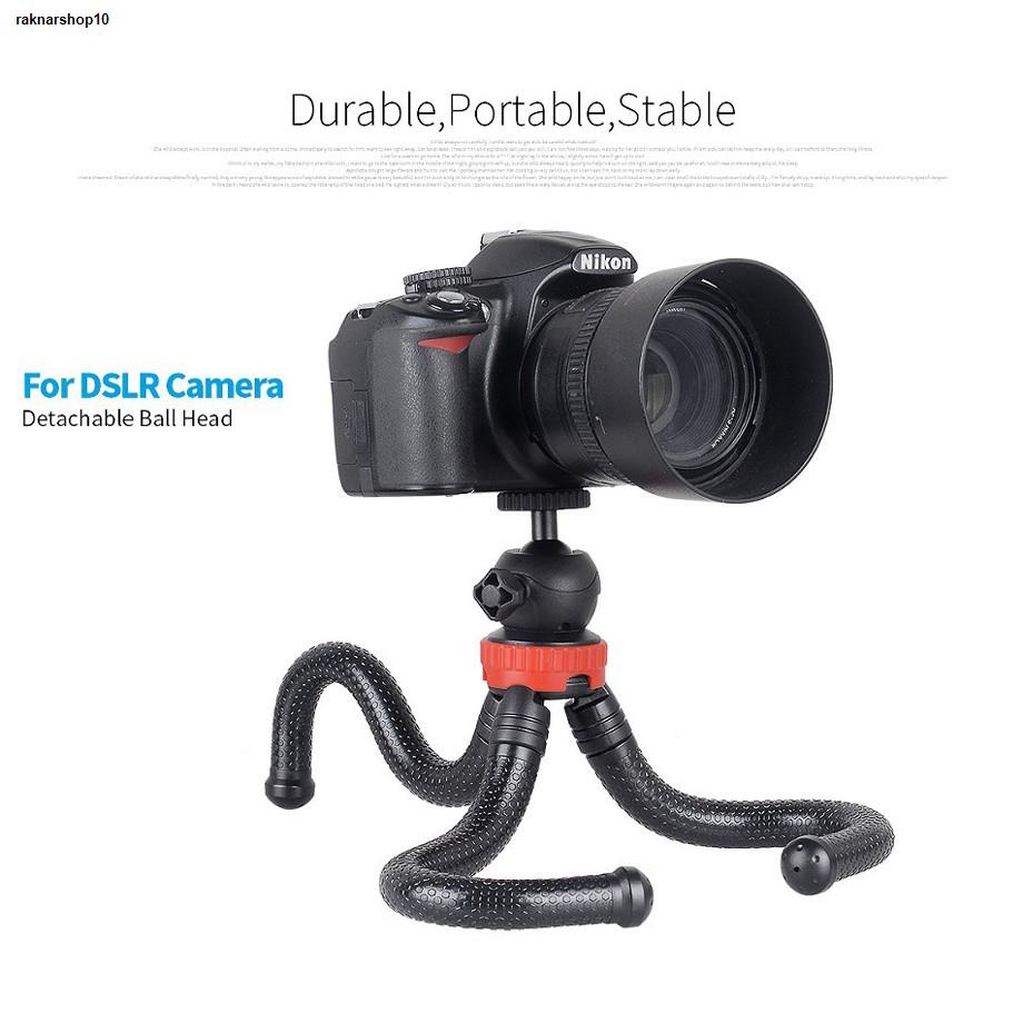 จัดส่งจากประเทศไทยMini Creative Flexible Octopus Tripod with Mount ...