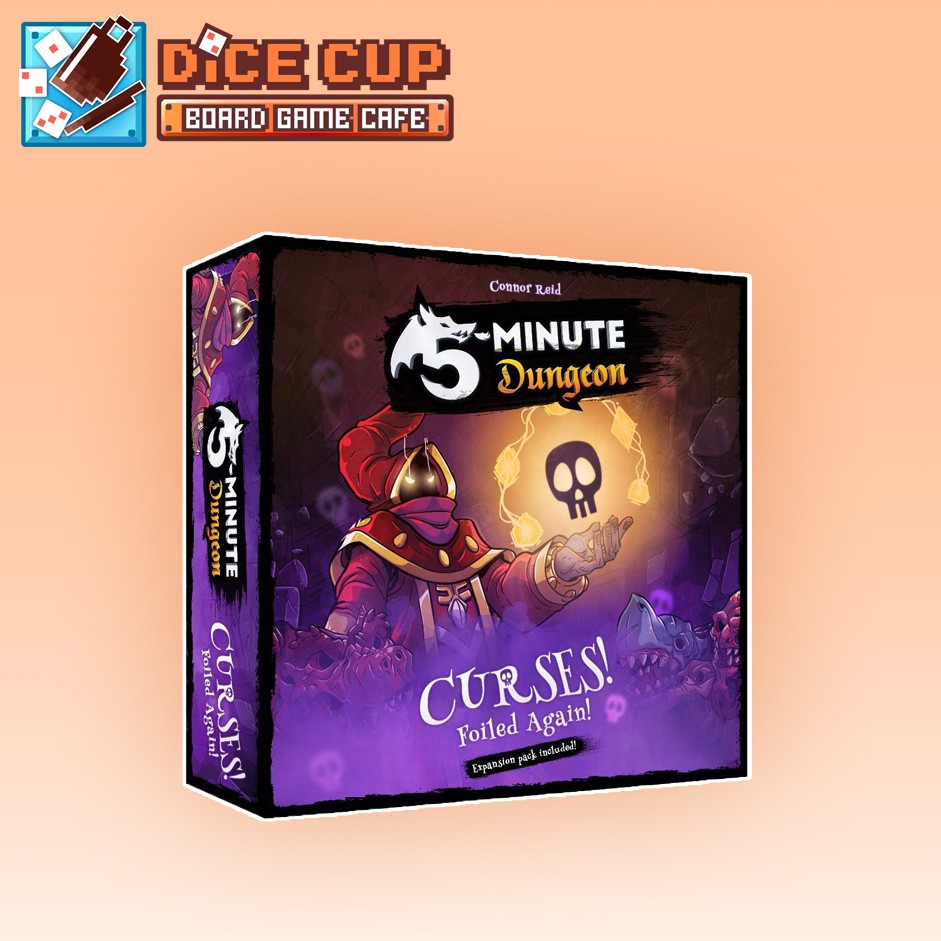 [ของแท้] 5-Minute Dungeon: Curses! Foiled Again! Big Box full game plus ...