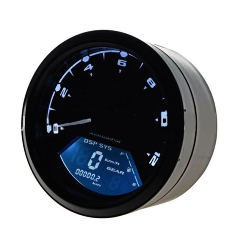 Shas แผงวัดความเร็วรถจักรยานยนต์ Night Vision Dial Odometer ไฟ Led ...