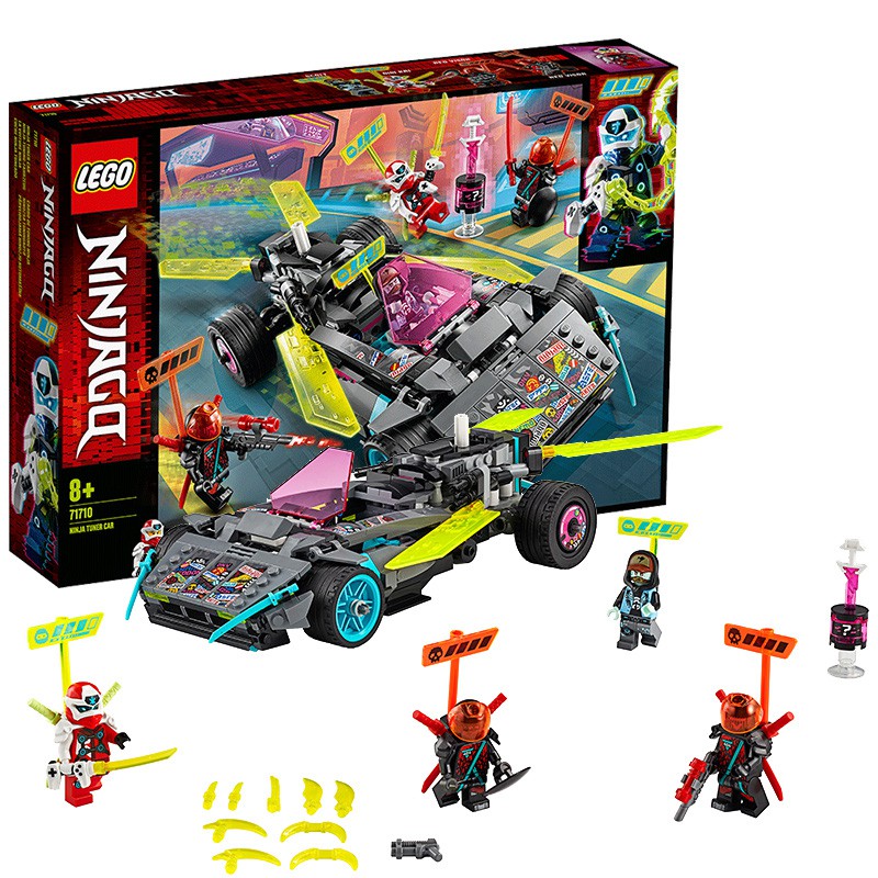 Lego Phantom Ninja 2020 ผลิตภัณฑ์ใหม่ minifigure dragon gold mech ...