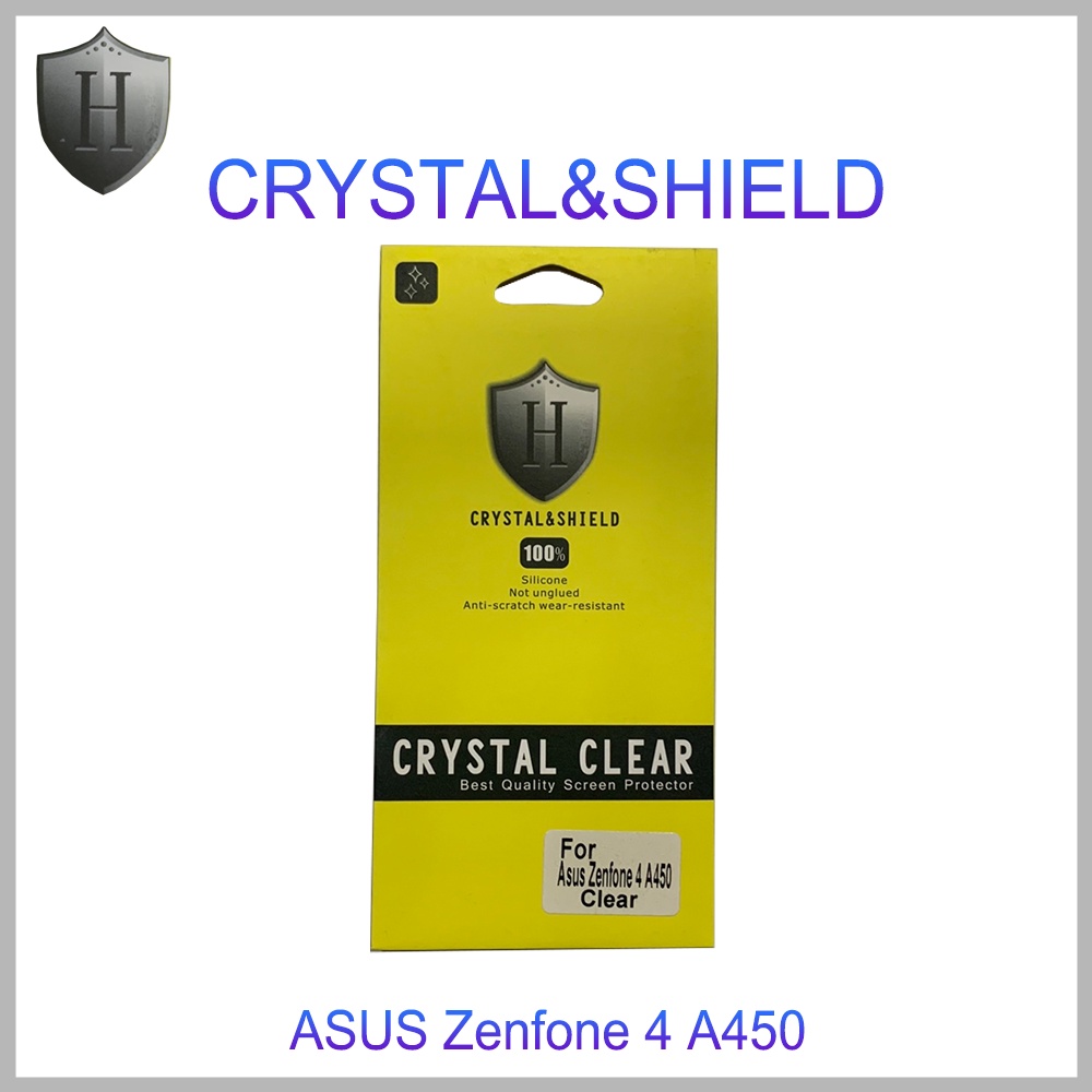 ฟิล์มกันกระแทก CRYSTAL&SHIELD / ASUS Zenfone 4 A450 | Shopee Thailand