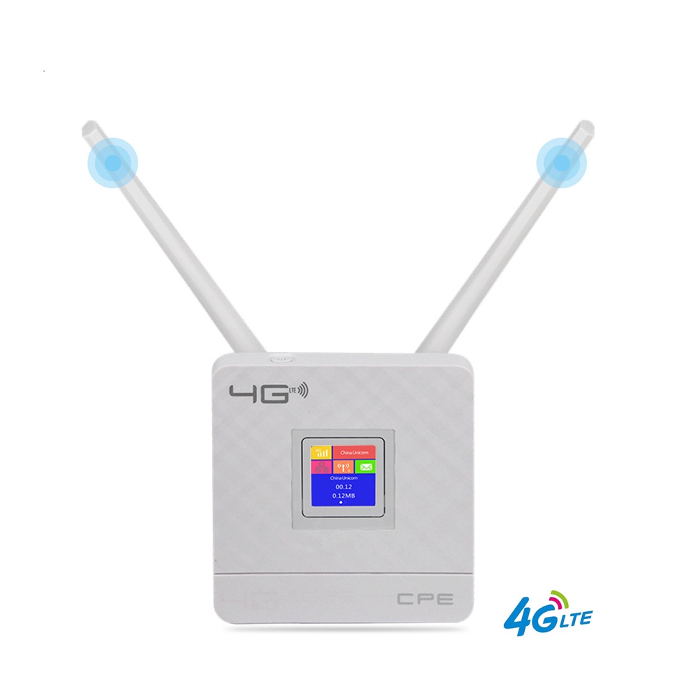 4G เราเตอร์ซิมการ์ด CAT4 150Mbps Wireless CPE SIM เราเตอร์ 4G LTE ...