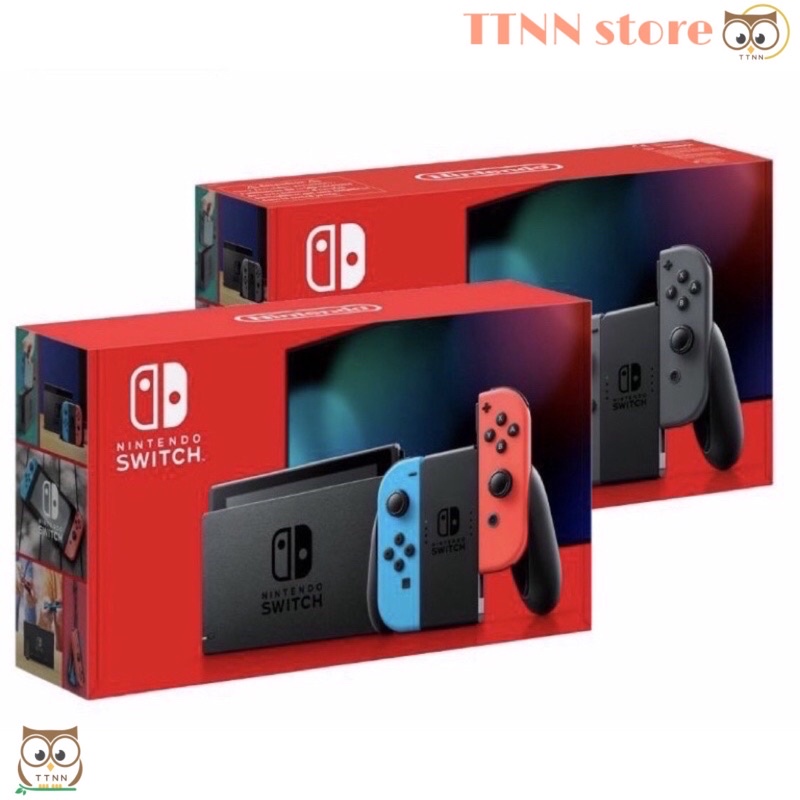 มือ1 พร้อมส่ง เครื่องเกม Nintendo Switch V.2 นินเทนโด้ กล่องแดง ...