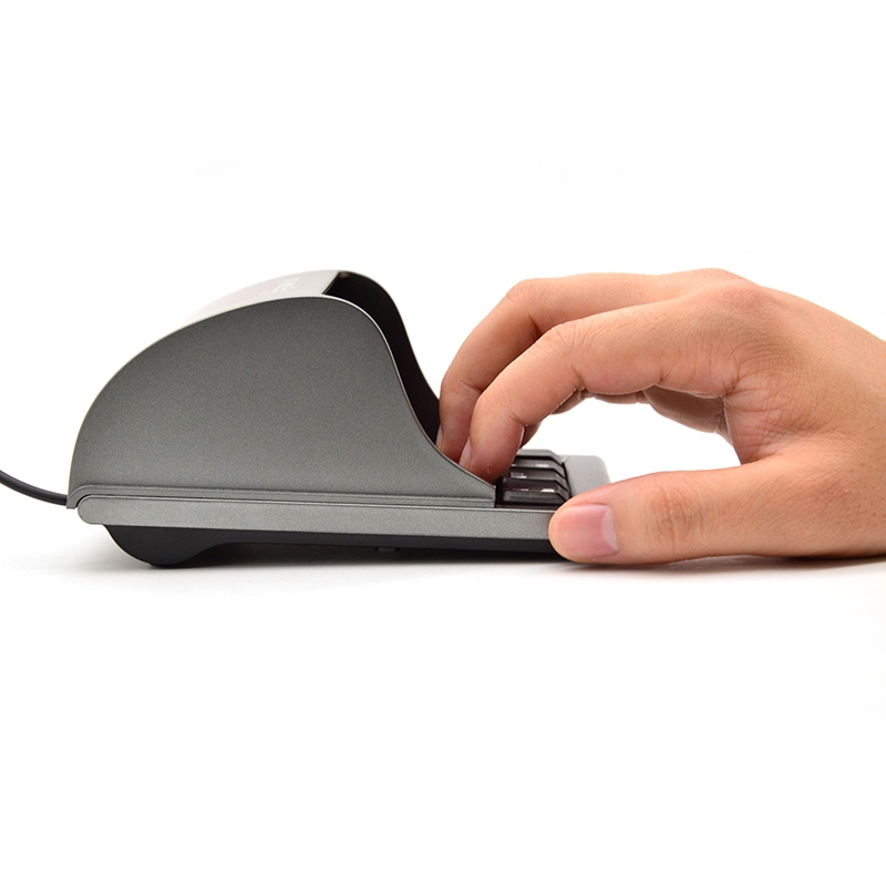 ปุ่มกดตัวเลขราคาถูกแสงอาทิตย์ป้องกันการแอบรหัสผ่าน K19B แป้นพิมพ์ USB ...