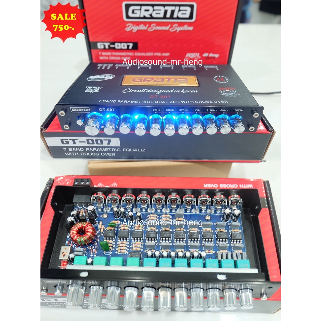 ปรีโมรุ่นท๊อป 7แบน GRATIA GT-007 โมแท้เปลี่ยนอะไหล่งานแบรนชั้นนำ - hengza002 - ThaiPick