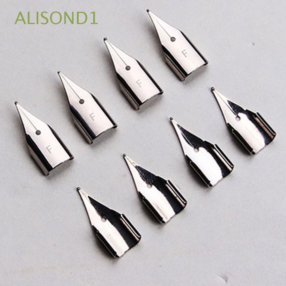 ALISOND1 5Pcs/Set Pen Nib School Supplies Stainless Steel Fountain Pens ...