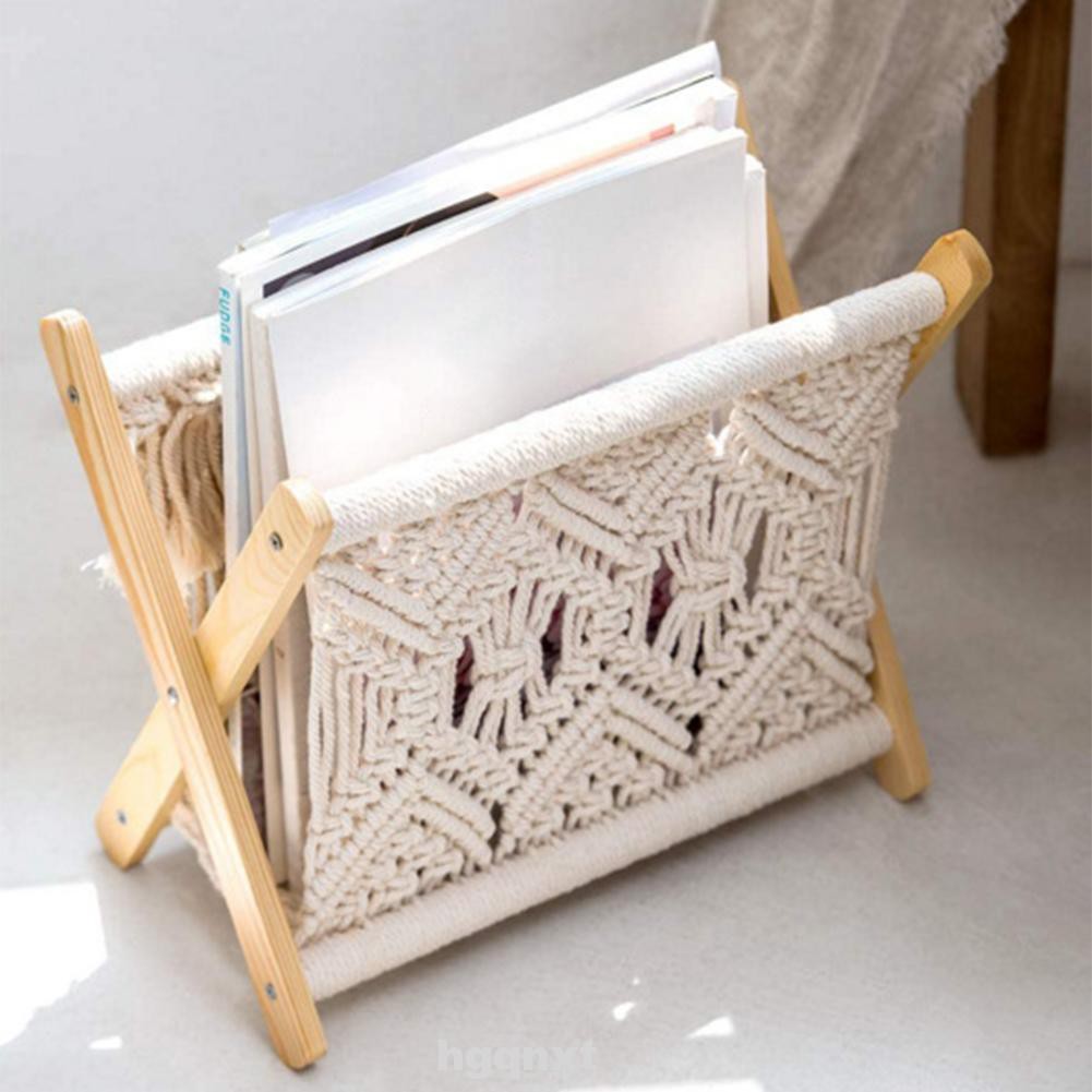 Living Room Gift Bedroom Cute Bedside Hand Woven Space Saving Home ...