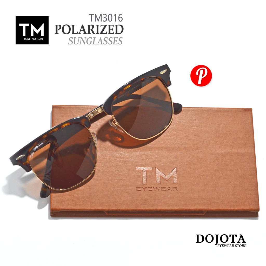 แว่นกันแดดวินเทจ Toni Morgan เลนส์โพลาไรซ์ รุ่น TM3016 ตัดแสงสะnoท้อน ...