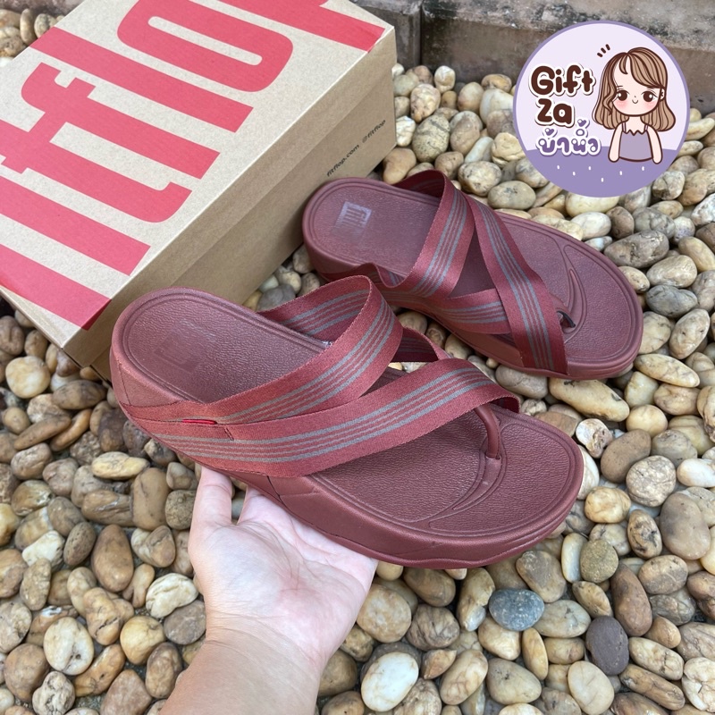 รองเท้าfitflop รุ่น Sling Webbing Sandals ของแท้100 กล่องอุปกรณ์ครบทุก ...